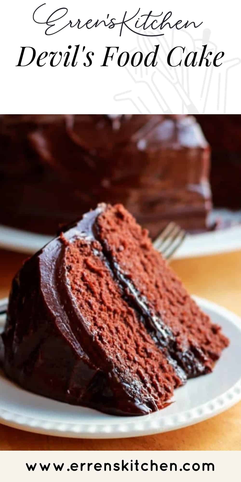 The Ultimate Devil's Food Cake Recipe - Erren's Kitchen