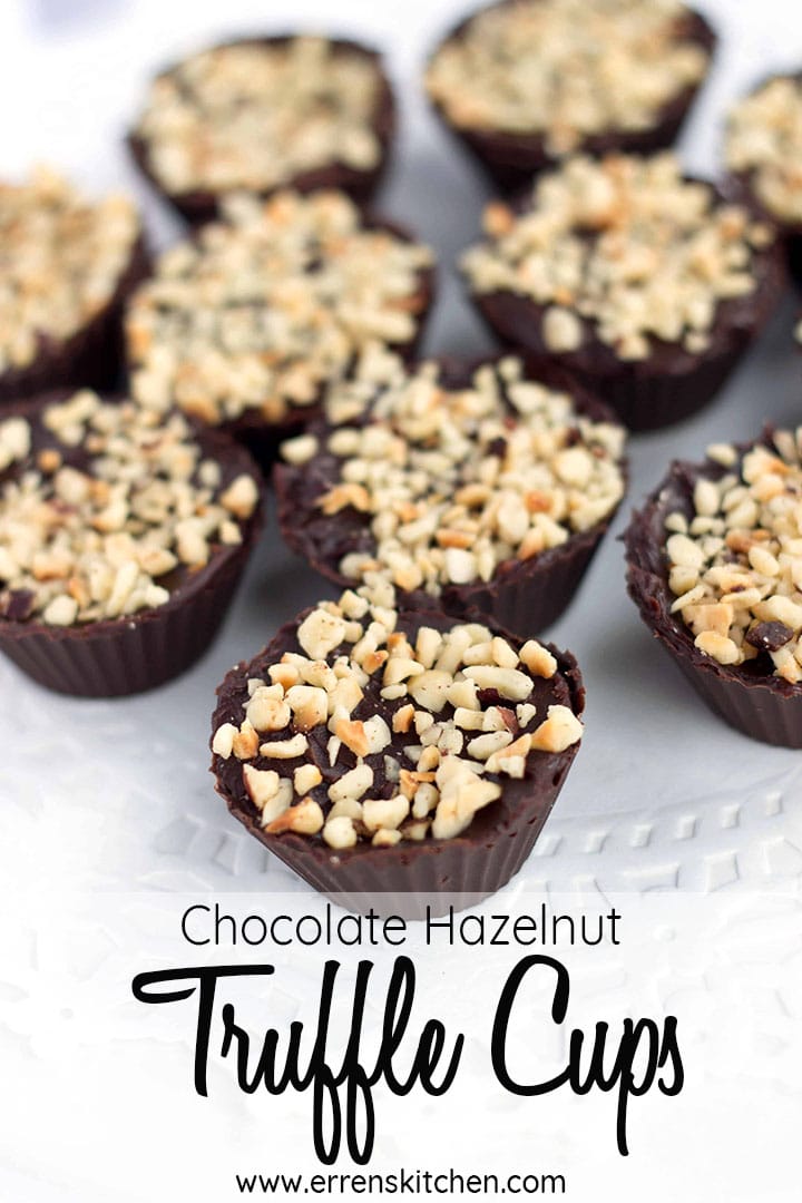 Chocolate Hazelnut Truffle Cups