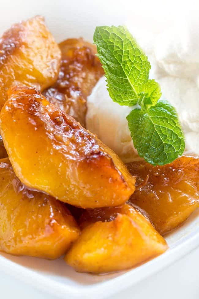 Peaches and Cream | Erren's Kitchen