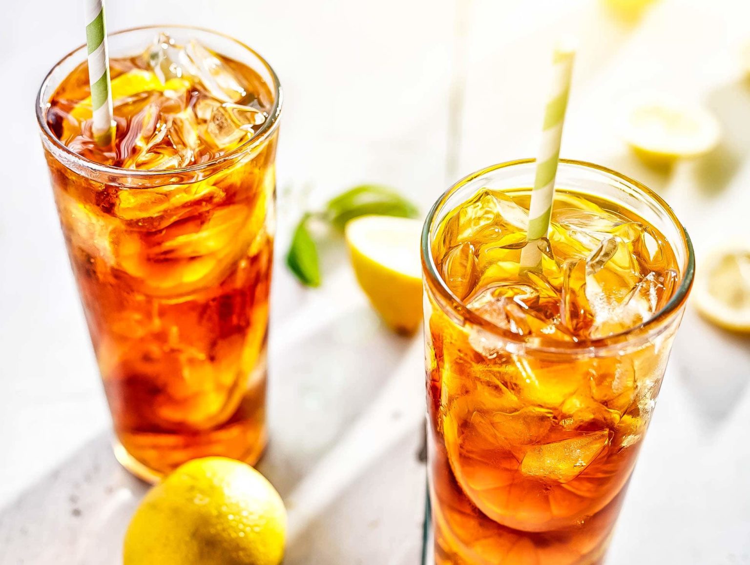 Sweet Lemon Iced Tea | Erren's Kitchen