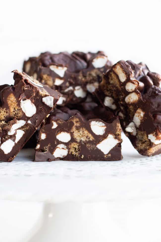Rocky Road Candy Bars