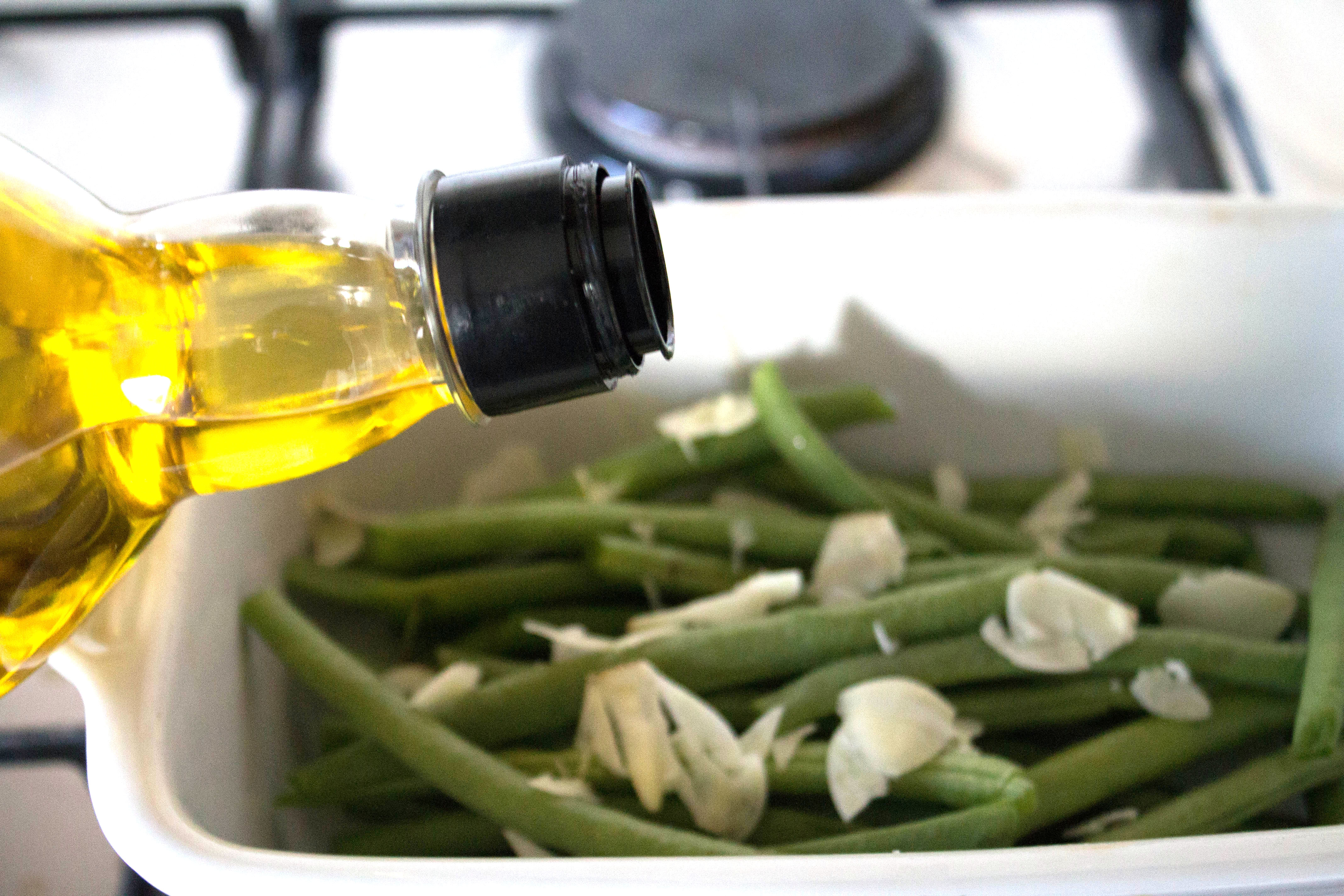 Garlic Roasted Green Beans
