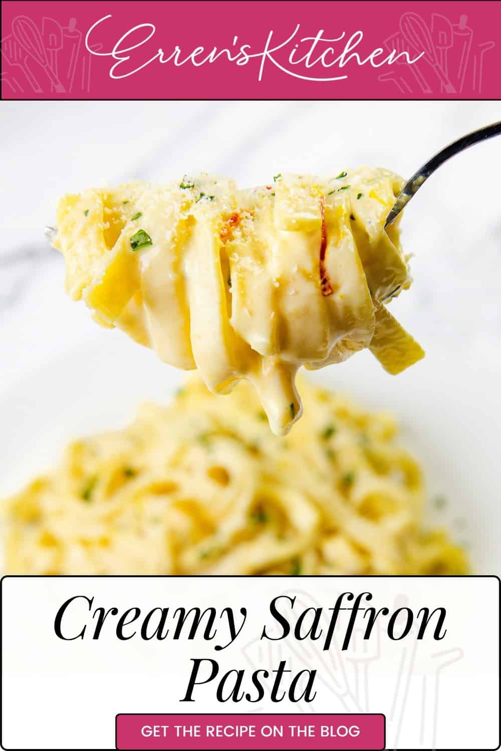 Creamy Saffron Pasta