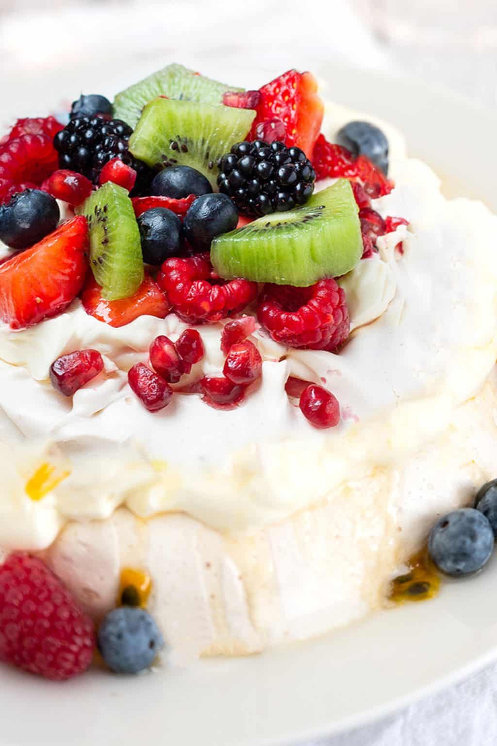 Pavlova - A glorious dessert that tastes as good as it looks!