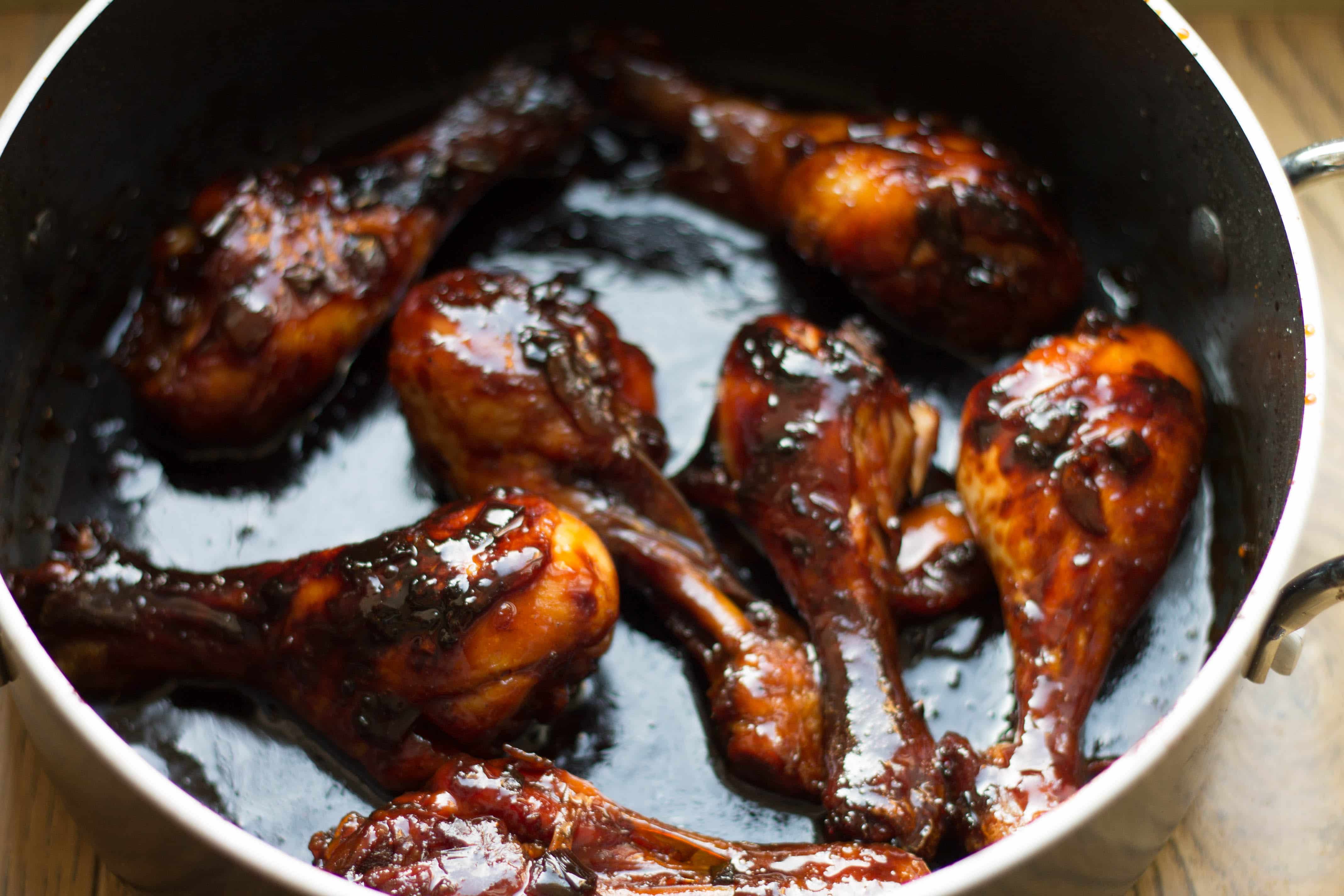 Sticky Chinese Chicken - Erren's Kitchen