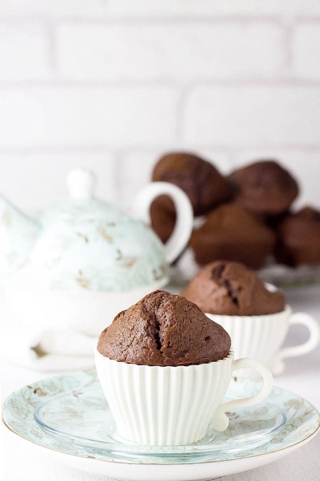 Double Chocolate Chip Muffins - Breakfast just got a whole lot better!