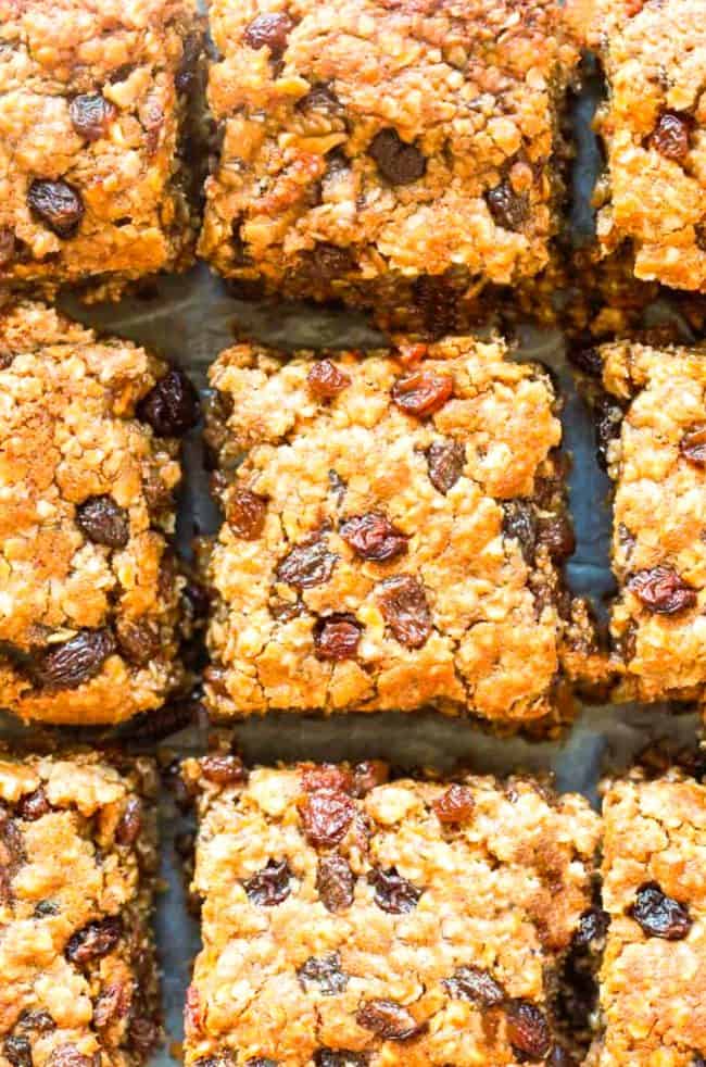 Oatmeal Raisin Bars - Erren's Kitchen