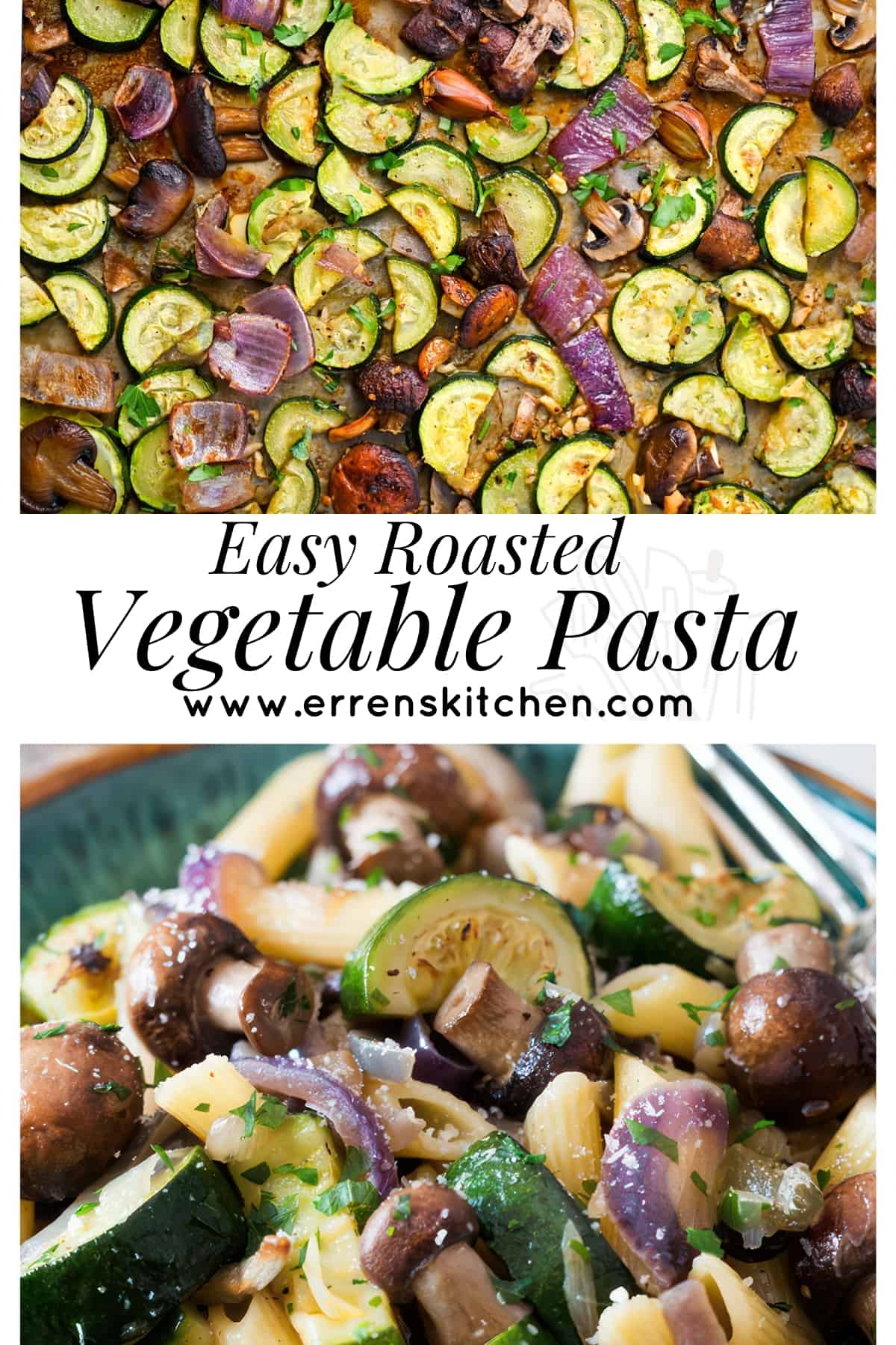 Easy Roasted Vegetable Pasta Recipe
