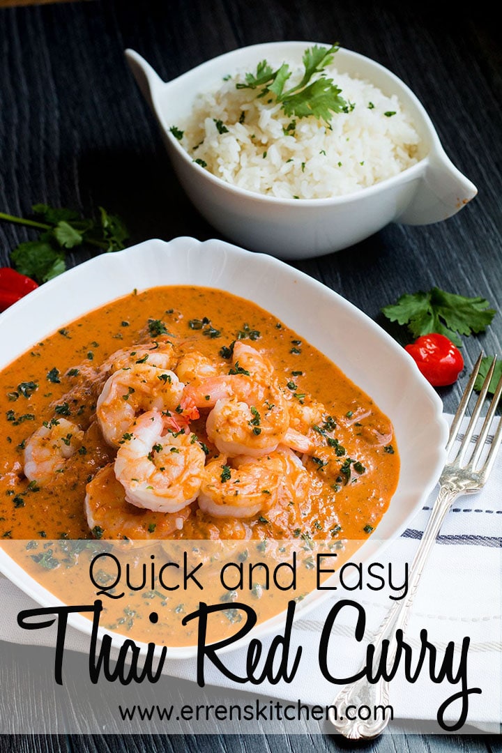 Quick and Easy Thai Red Curry - Simple and packed full of flavor!