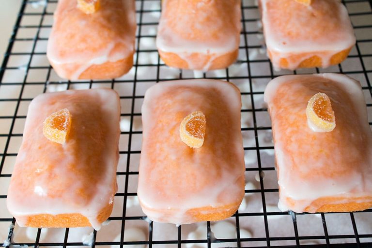 Glazed Orange Cakes