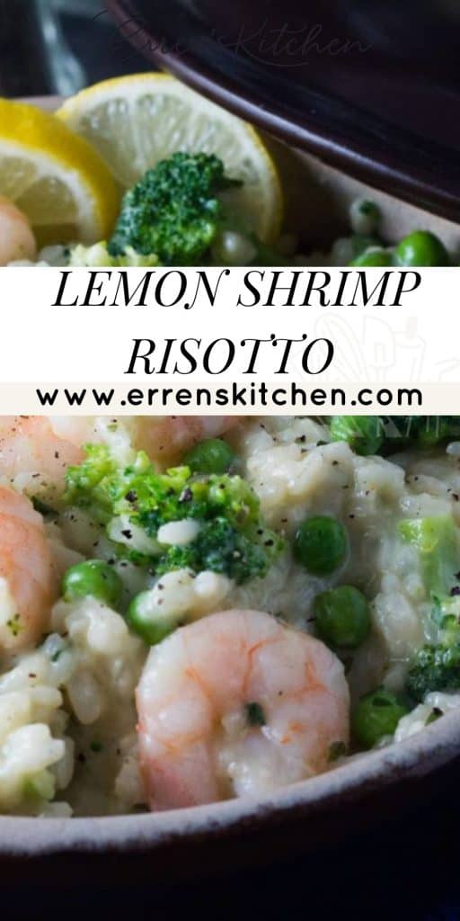 Easy Lemon Shrimp Risotto - a quick and easy risotto you'll love