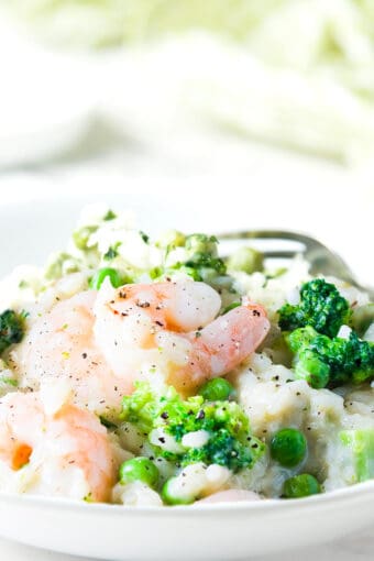 Easy Lemon Shrimp Risotto | Erren's Kitchen