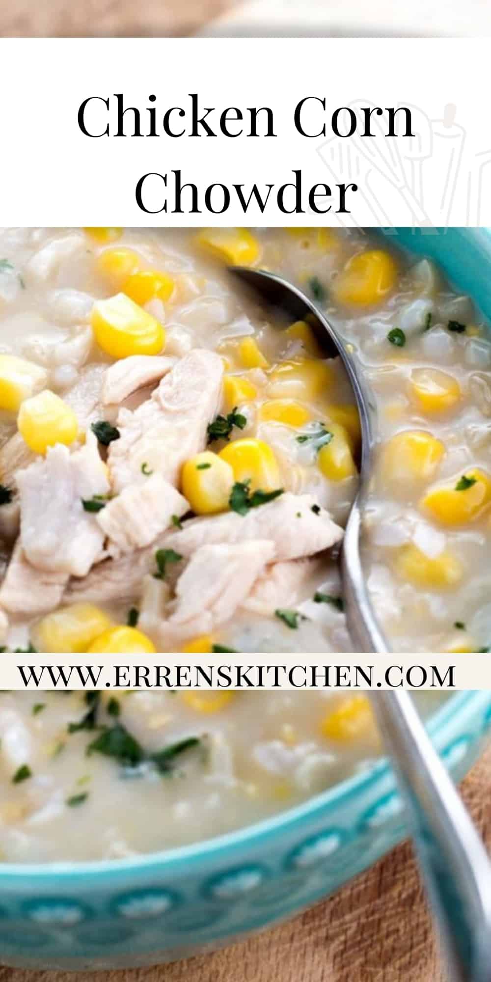 Chicken and Rice Corn Chowder - Quick, easy and delicious!