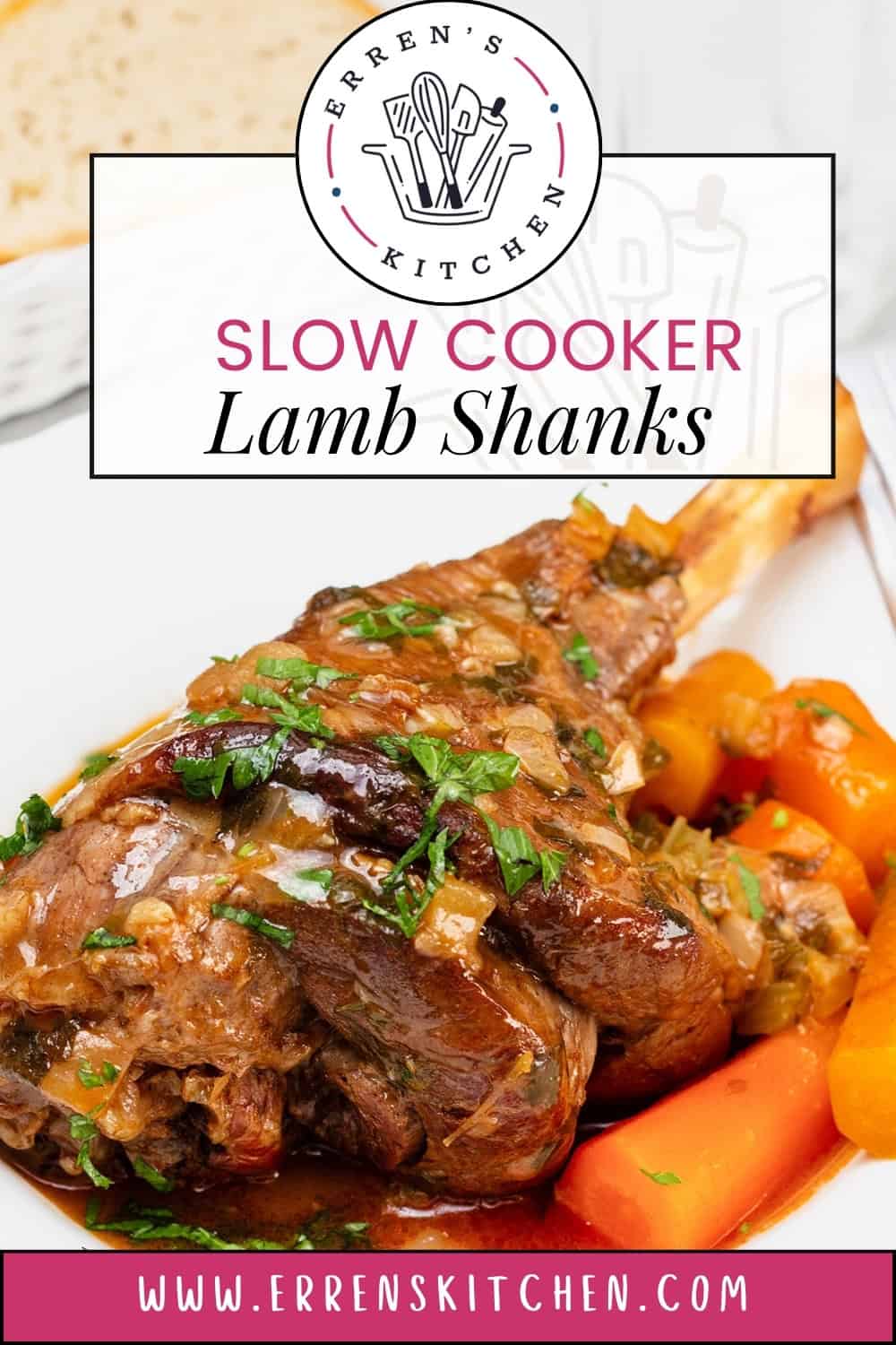 Slow Cooker Lamb Shanks | Erren's Kitchen