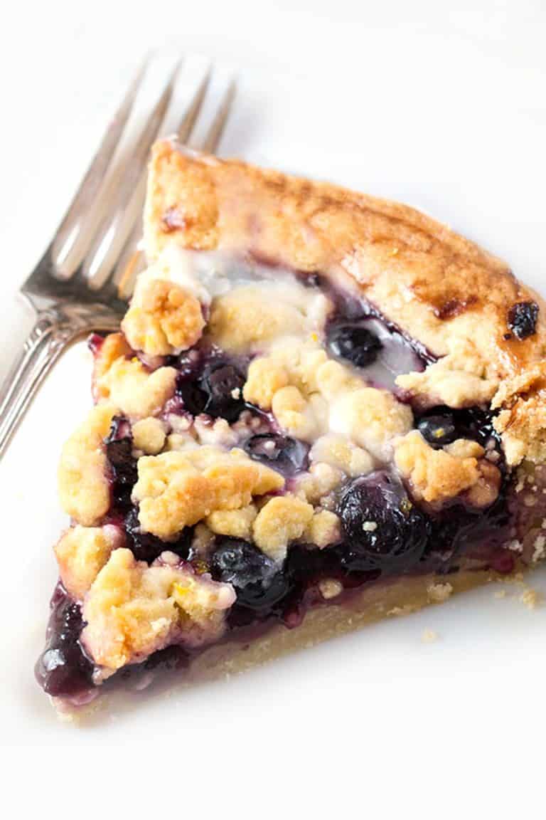 Blueberry Tart - Erren's Kitchen