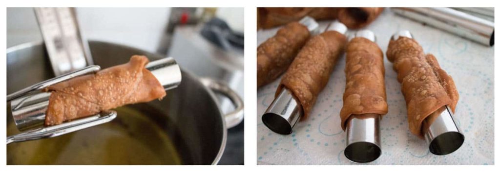 Homemade Cannoli