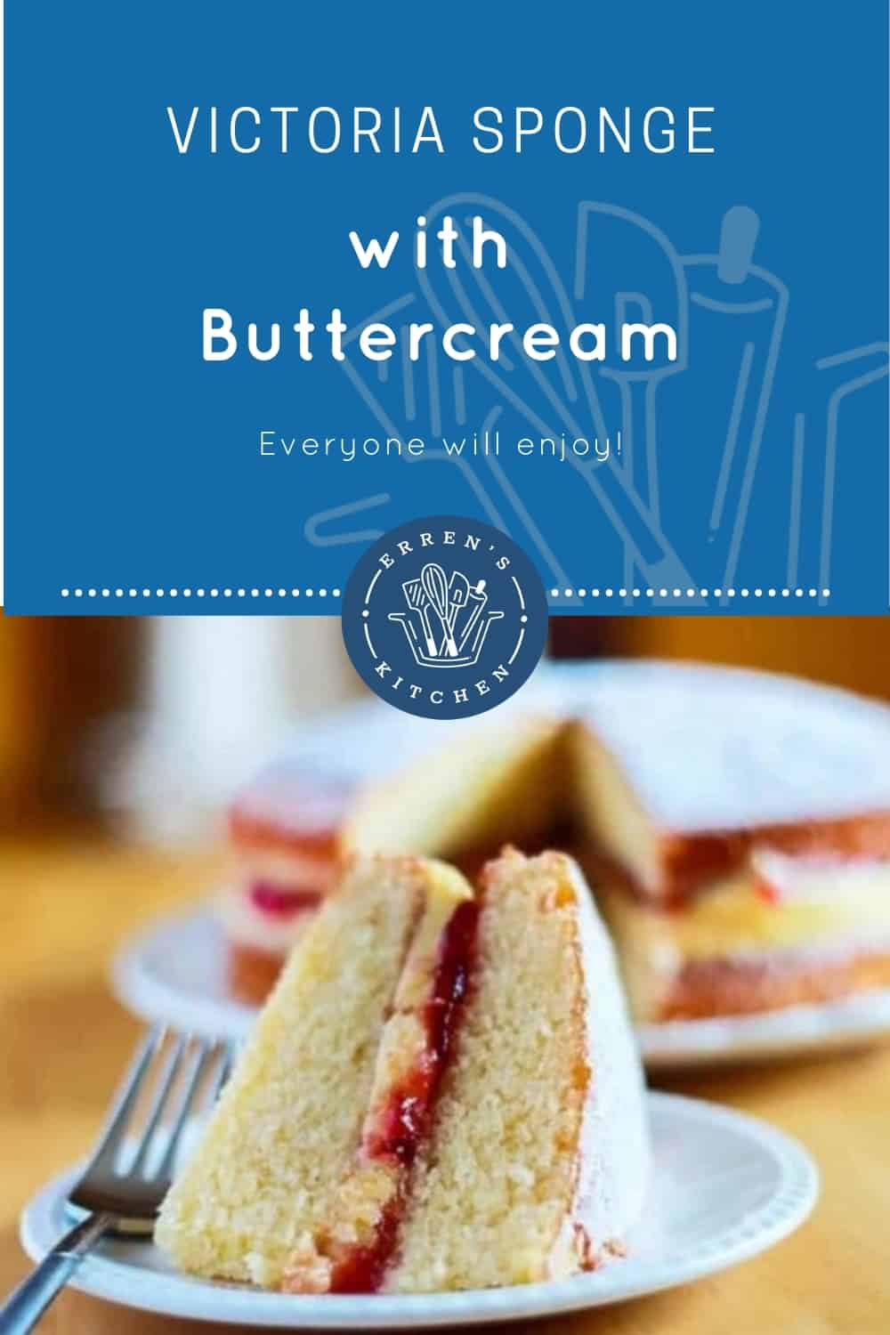 Victoria Sponge Cake | Erren's Kitchen