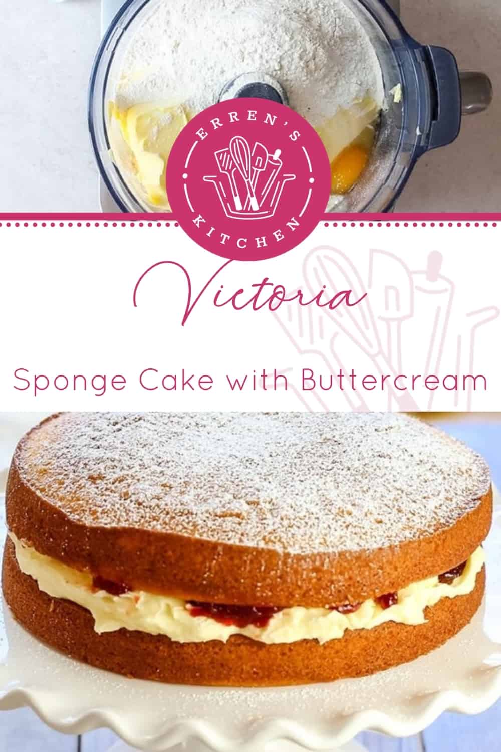 Victoria Sponge Cake | Erren's Kitchen
