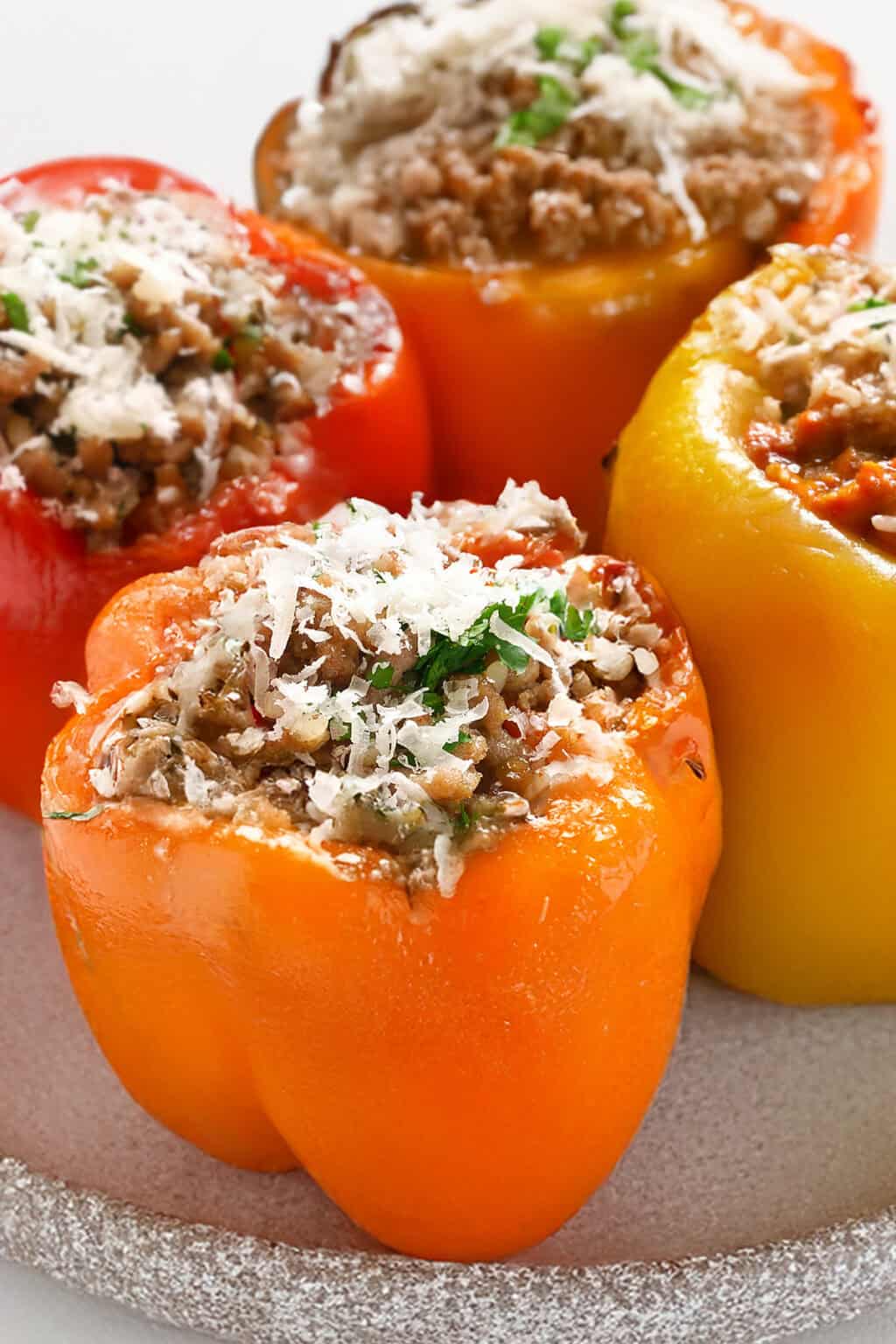 Italian Stuffed Peppers | Erren's Kitchen