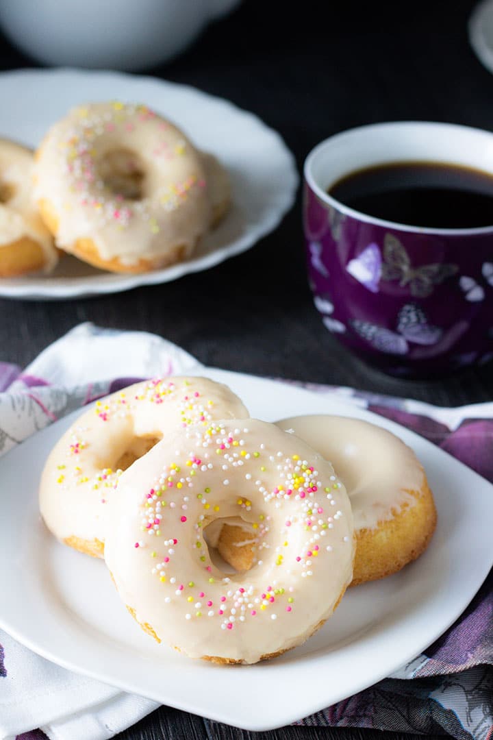 Baked Vanilla Donuts | Erren's Kitchen