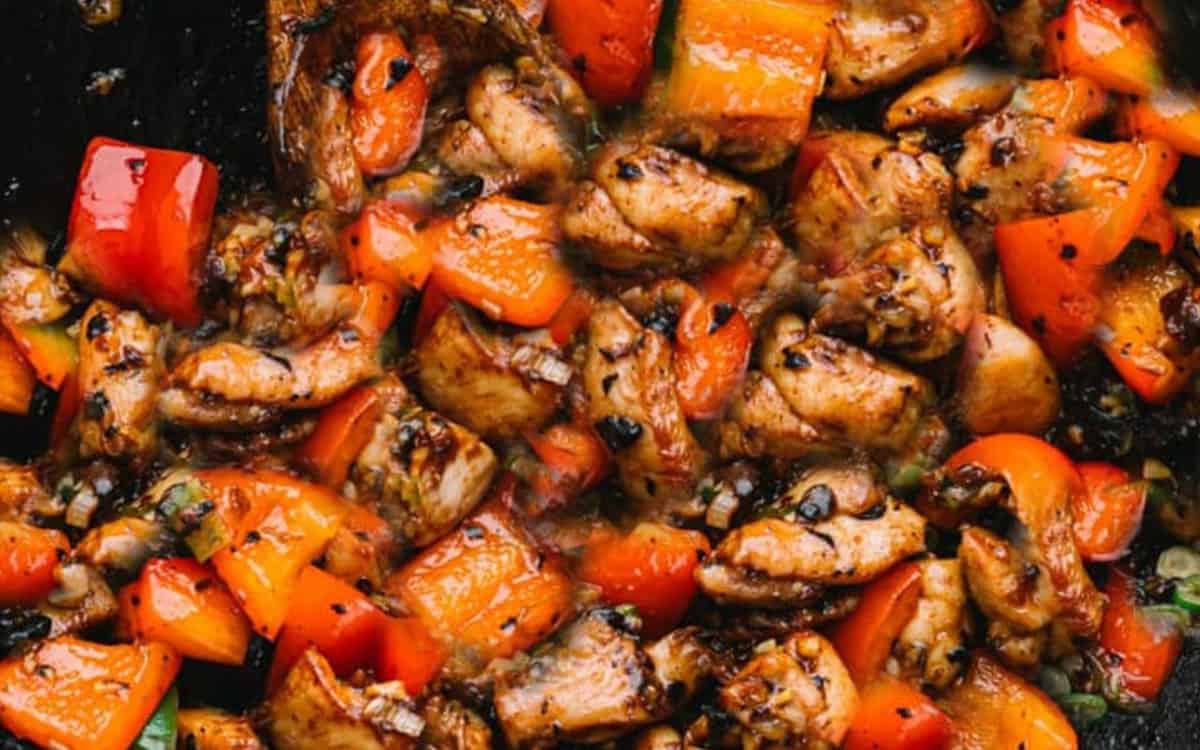 Chicken With Black Bean Sauce Erren s Kitchen Chicken With Black Bean Sauce Erren s Kitchen