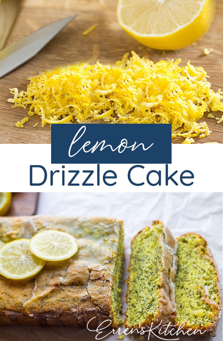 Lemon Drizzle Cake - Erren's Kitchen