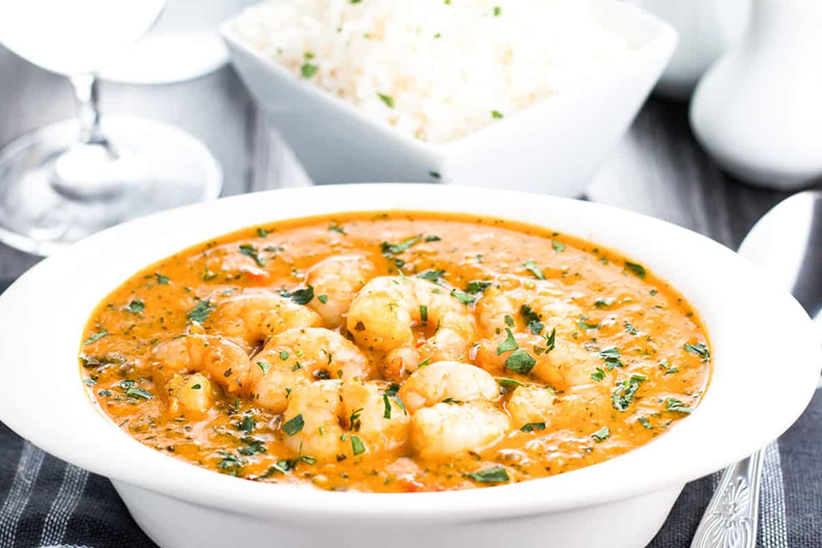 Easy Thai Coconut Shrimp Curry | Erren's Kitchen