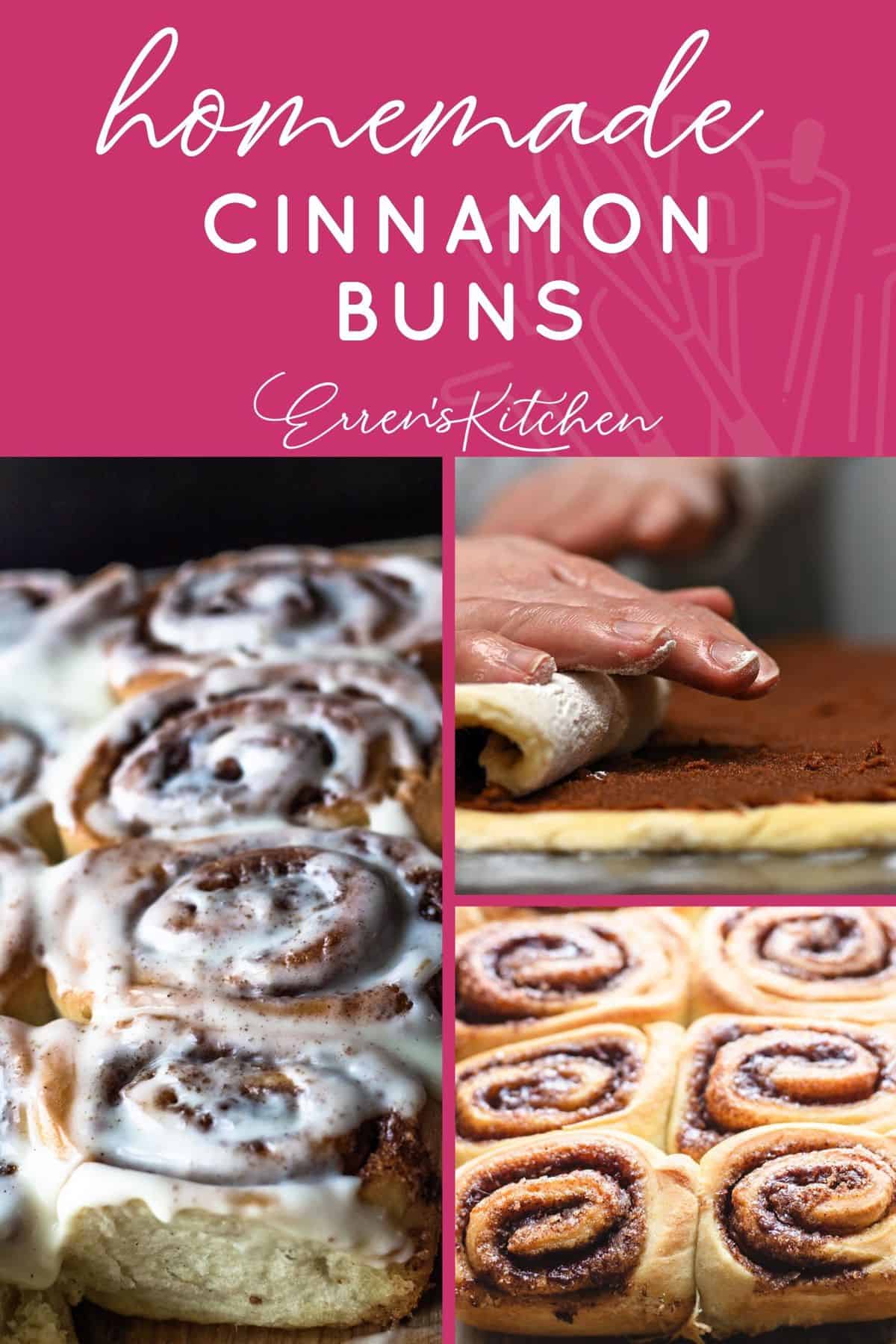 Homemade Cinnamon Buns | Erren's Kitchen