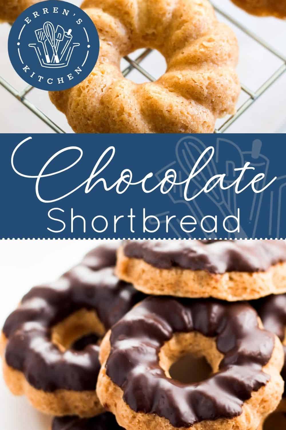 Chocolate Dipped Shortbread Cookies | Erren's Kitchen