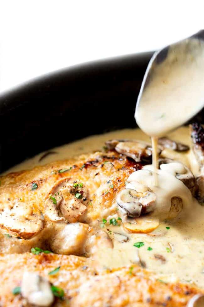 Creamy Mushroom Chicken | Erren's Kitchen