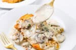 Chicken with Creamy Mushroom Sauce