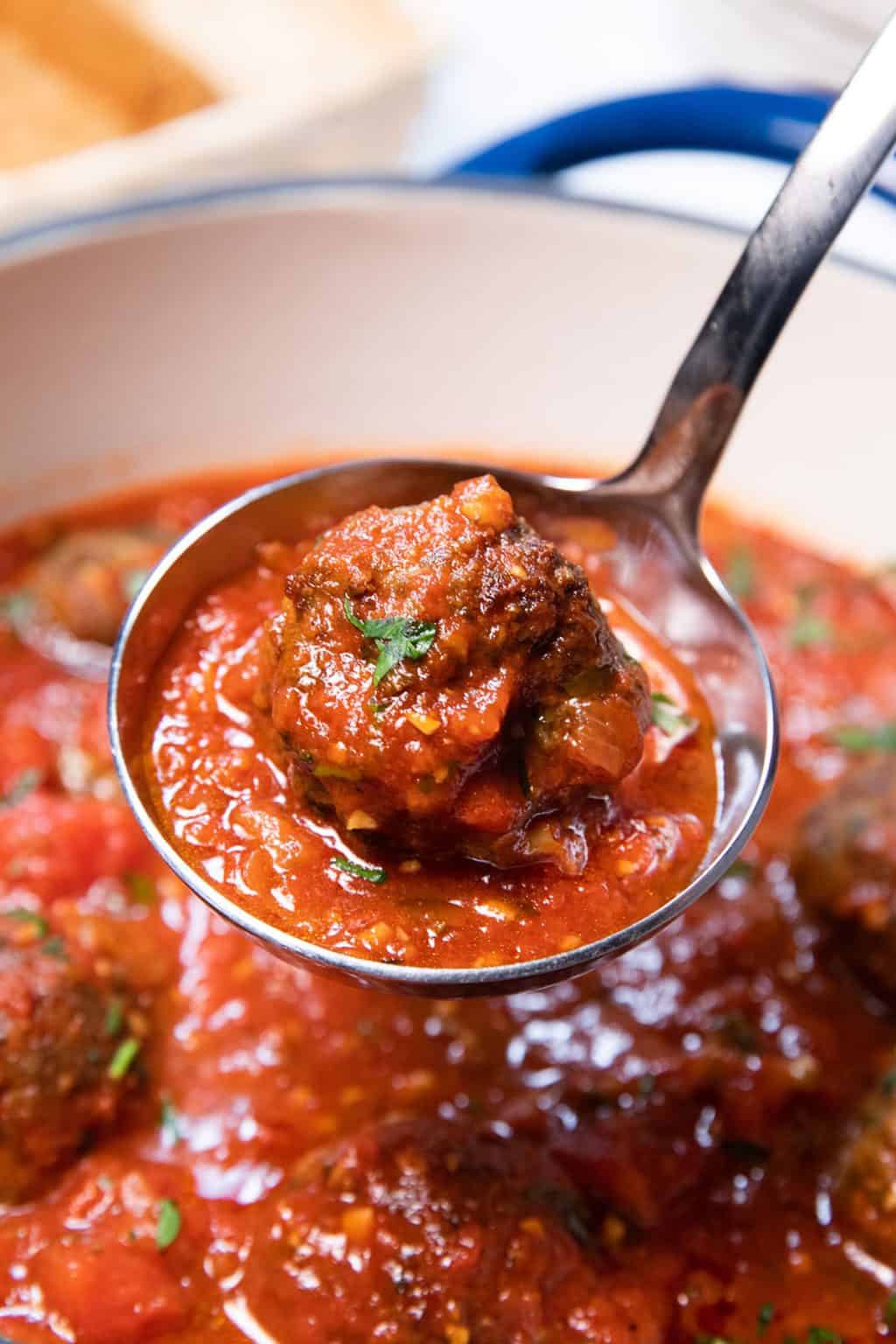 Oven Baked Meatballs