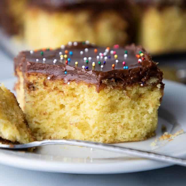 Homemade Yellow Cake - Erren's Kitchen