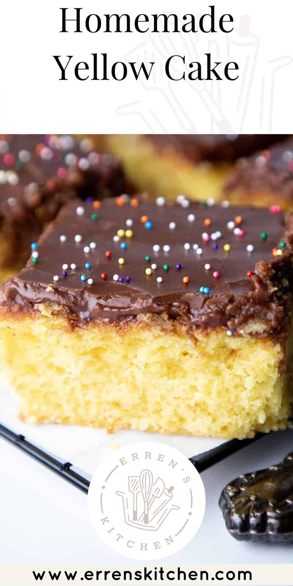 Homemade Yellow Cake