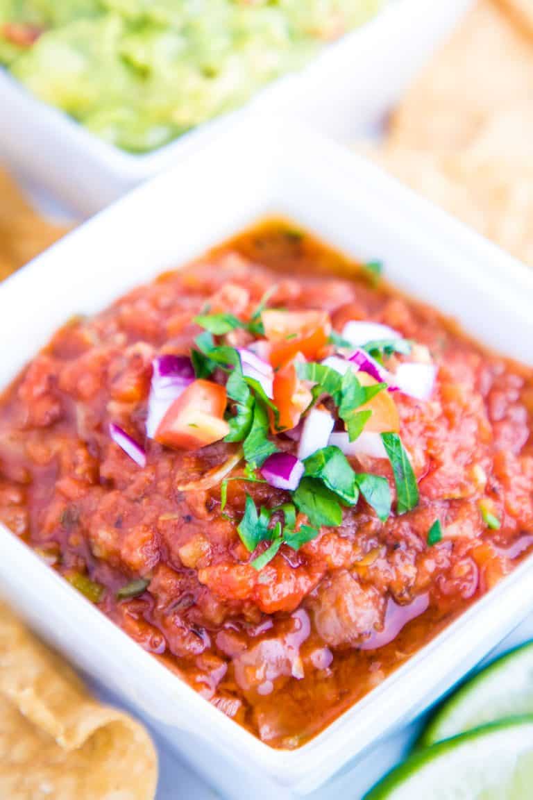 Homemade Salsa Roja | Erren's Kitchen