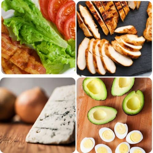 Chicken Cobb Salad with Bacon, Avacado & Blue Cheese | Erren's Kitchen