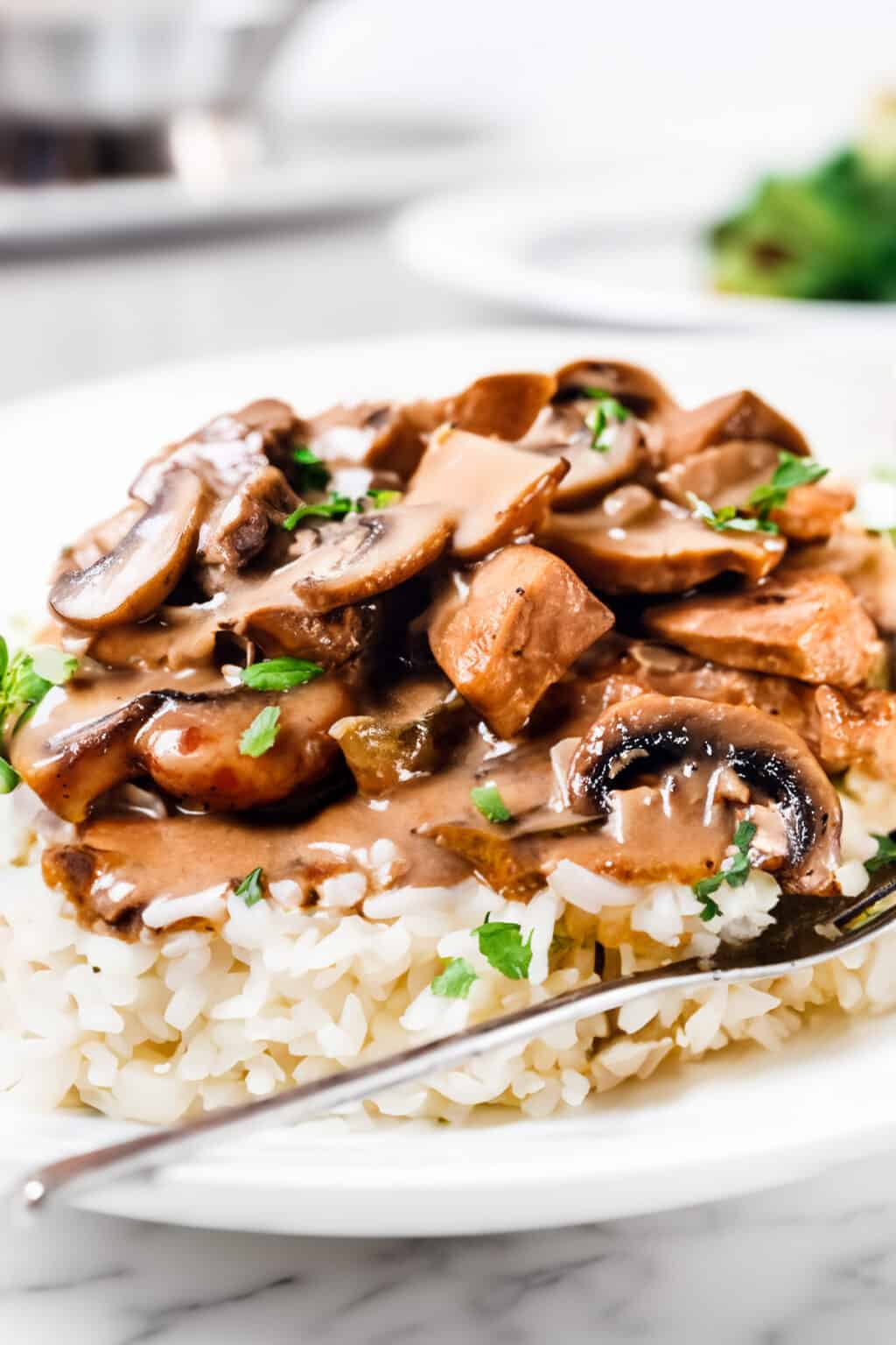 Chicken Stroganoff