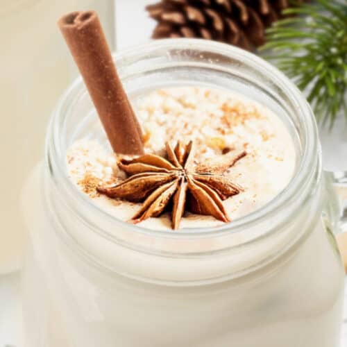 Easy Homemade Cooked Eggnog