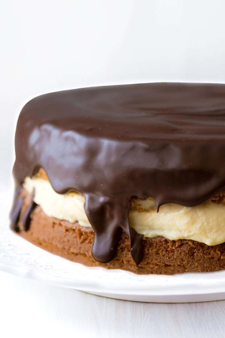 Boston Cream Pie Cake
