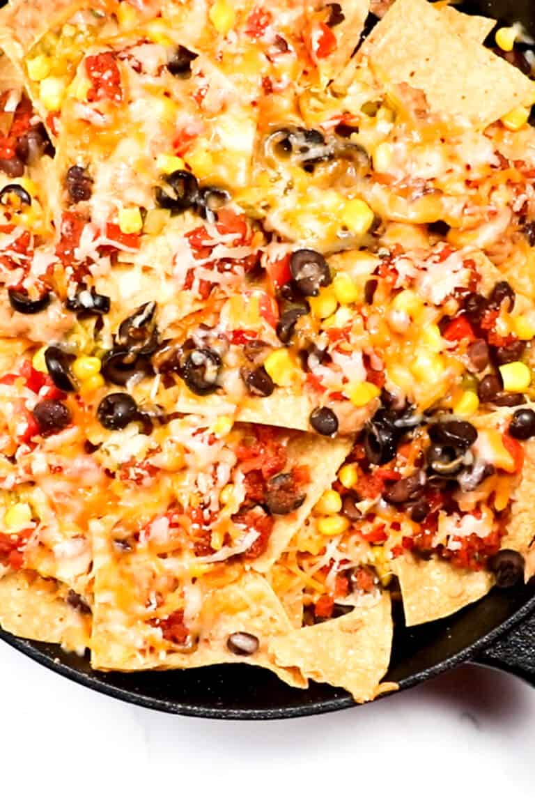 Oven Baked Nachos and Cheese
