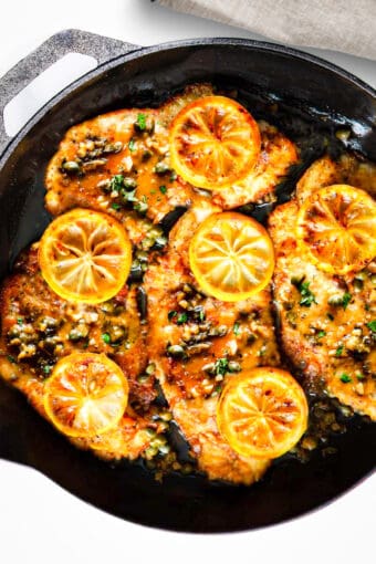 Lemon Fish Piccata - Erren's Kitchen