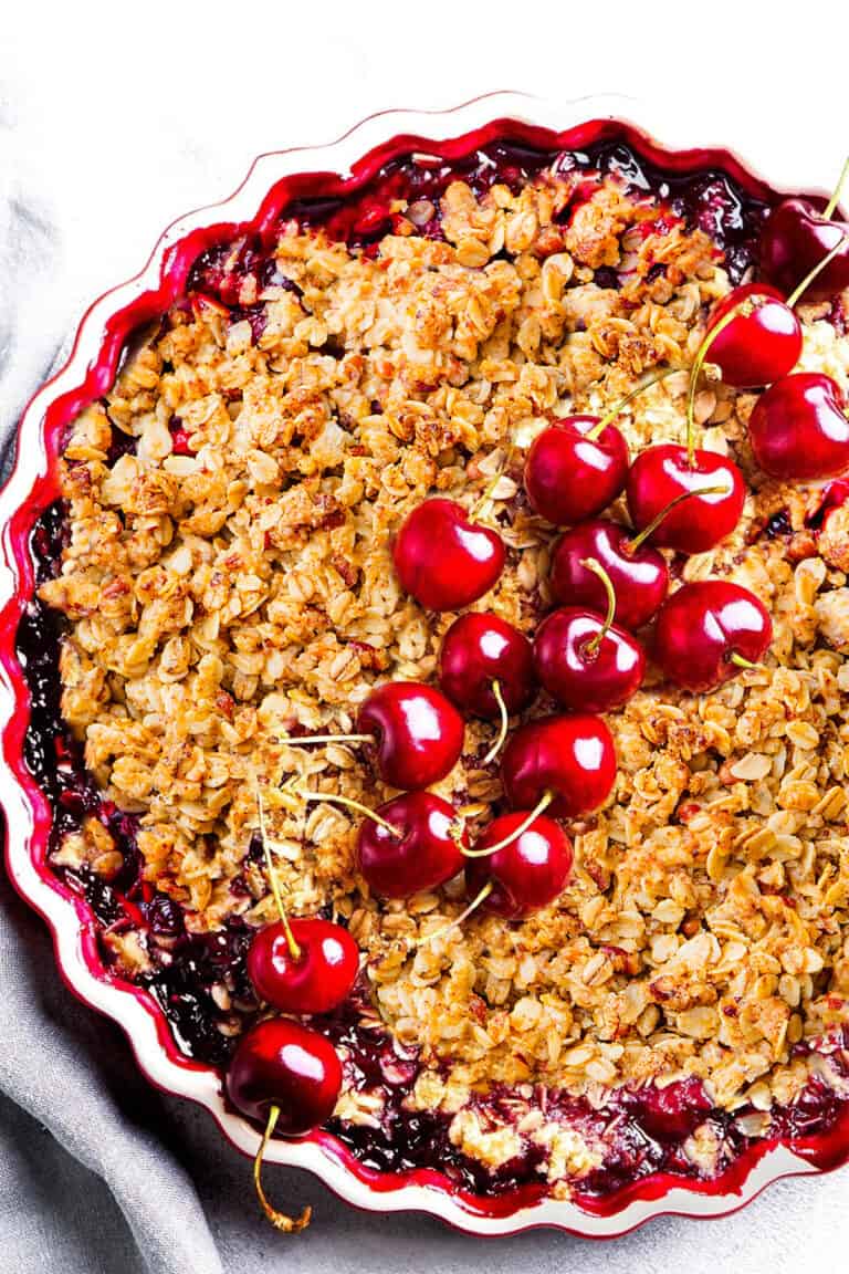 Cherry Crumble