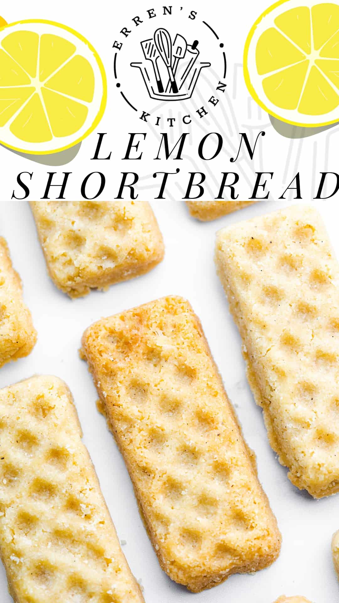 Lemon Shortbread Cookies