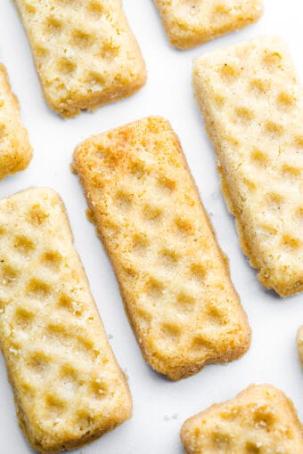 Lemon Shortbread Cookies