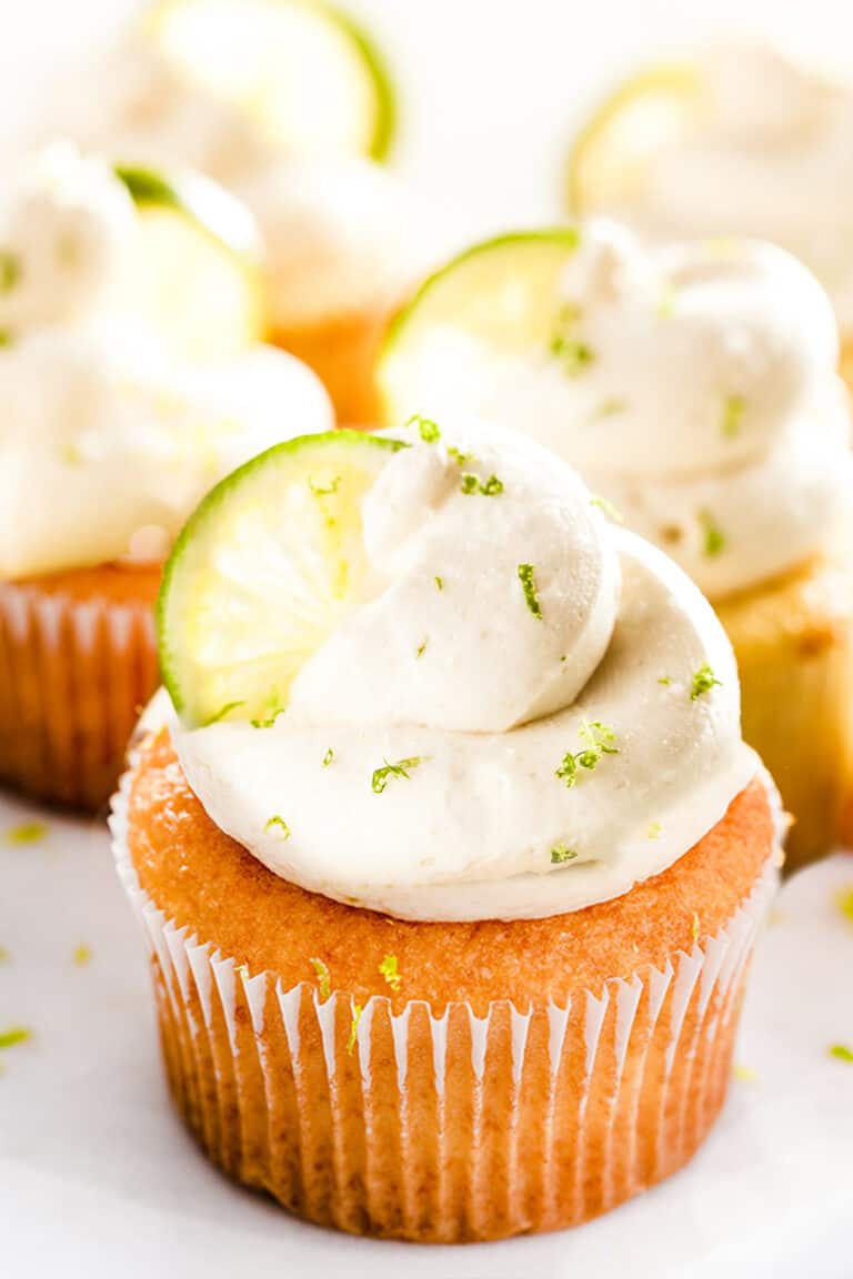 Key Lime Cupcakes - Erren's Kitchen