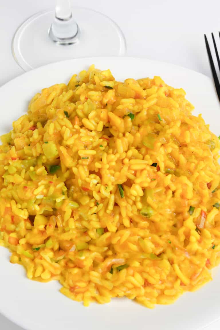 Easy Saffron Risotto