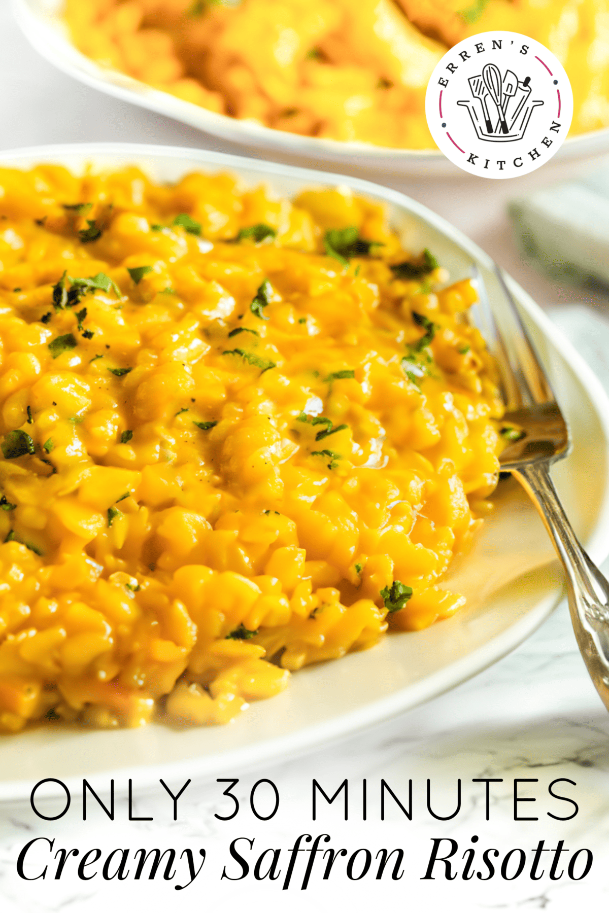 Easy Saffron Risotto