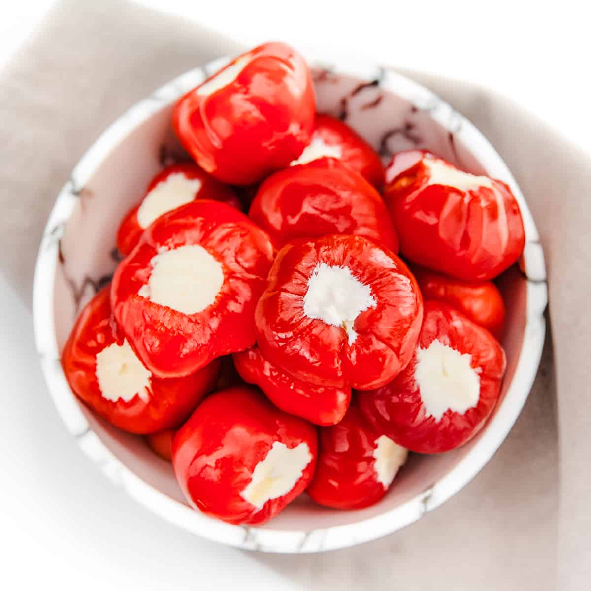 Stuffed Cherry Peppers | Erren's Kitchen