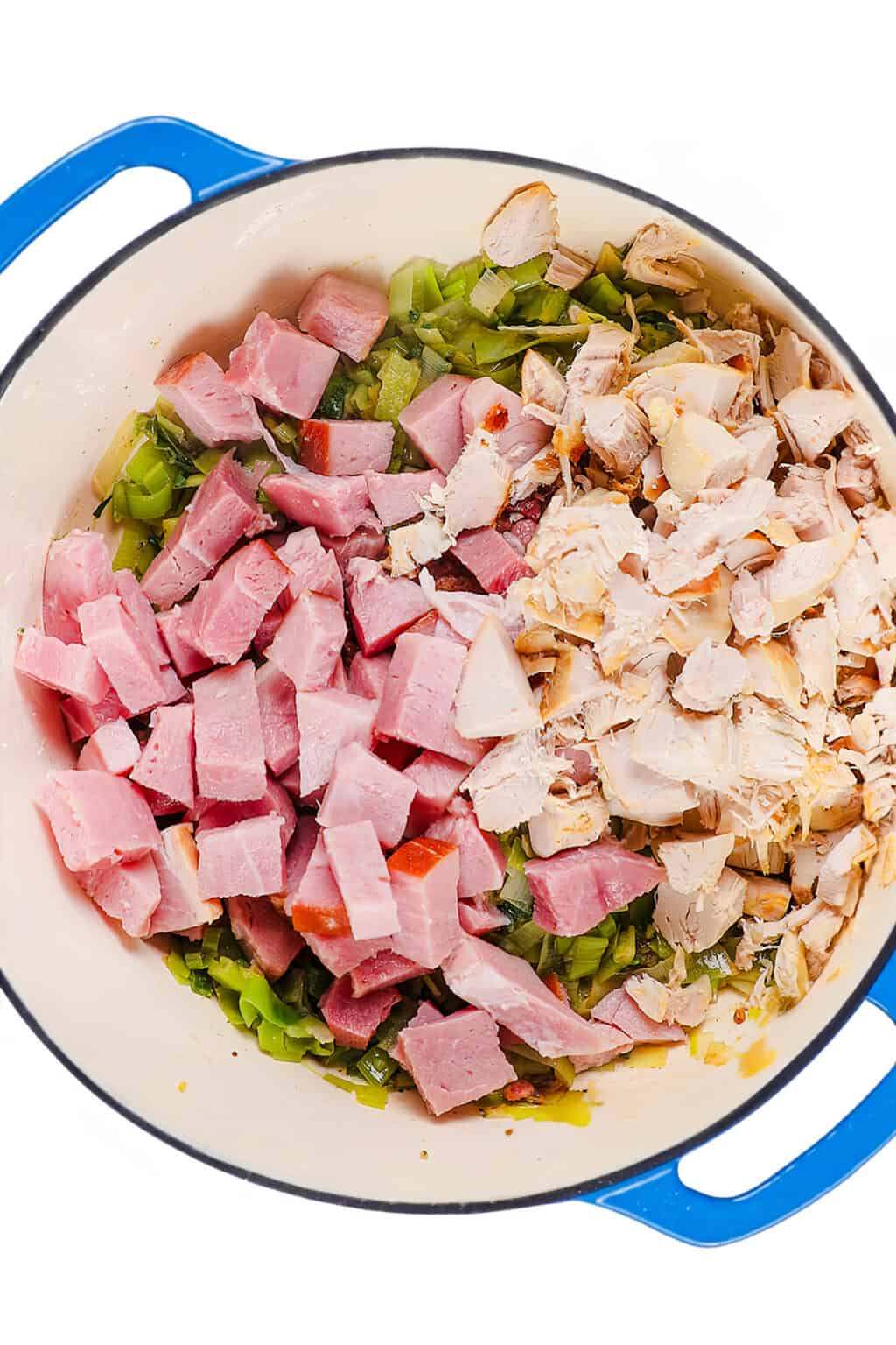Turkey and Ham Pie
