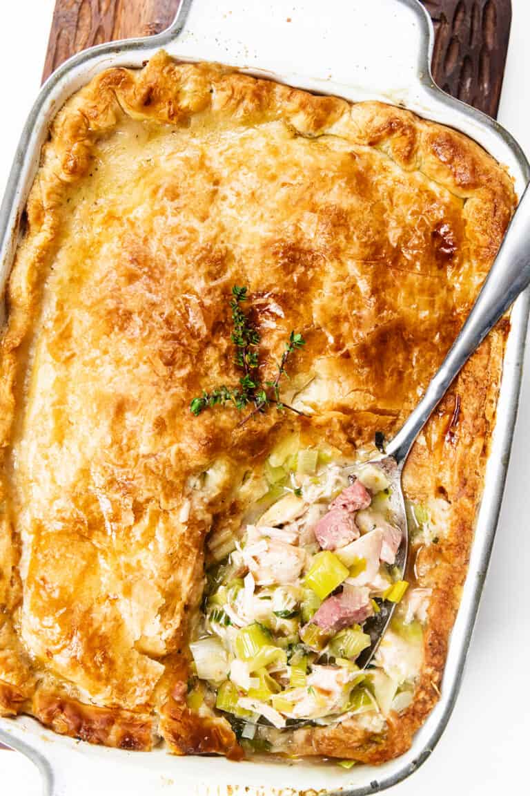 Turkey and Ham Pie